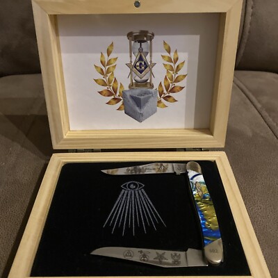 Masonic 2020 Tennessee Grand Master CASE Commemorative Knife # 602 | eBay