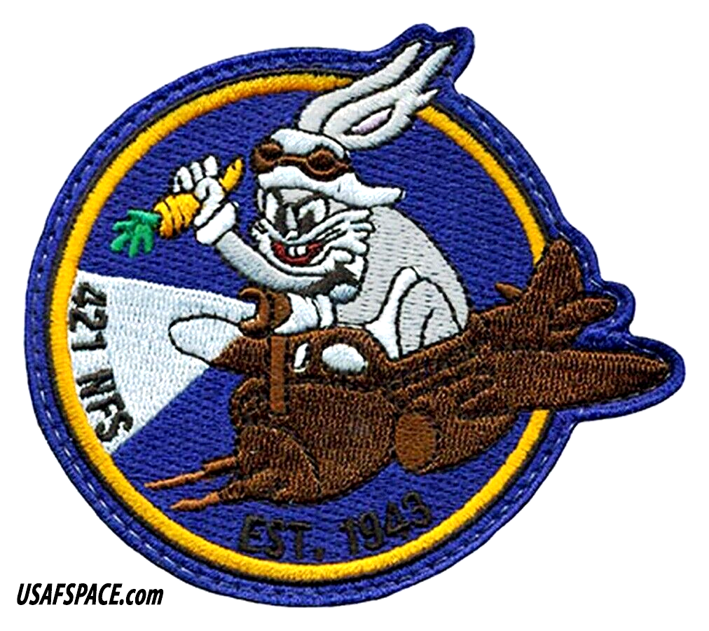 USAF 421st FIGHTER GENERATION SQ - 421 FGS -Hill AFB, UT-ORIGINAL HERITAGE PATCH | eBay