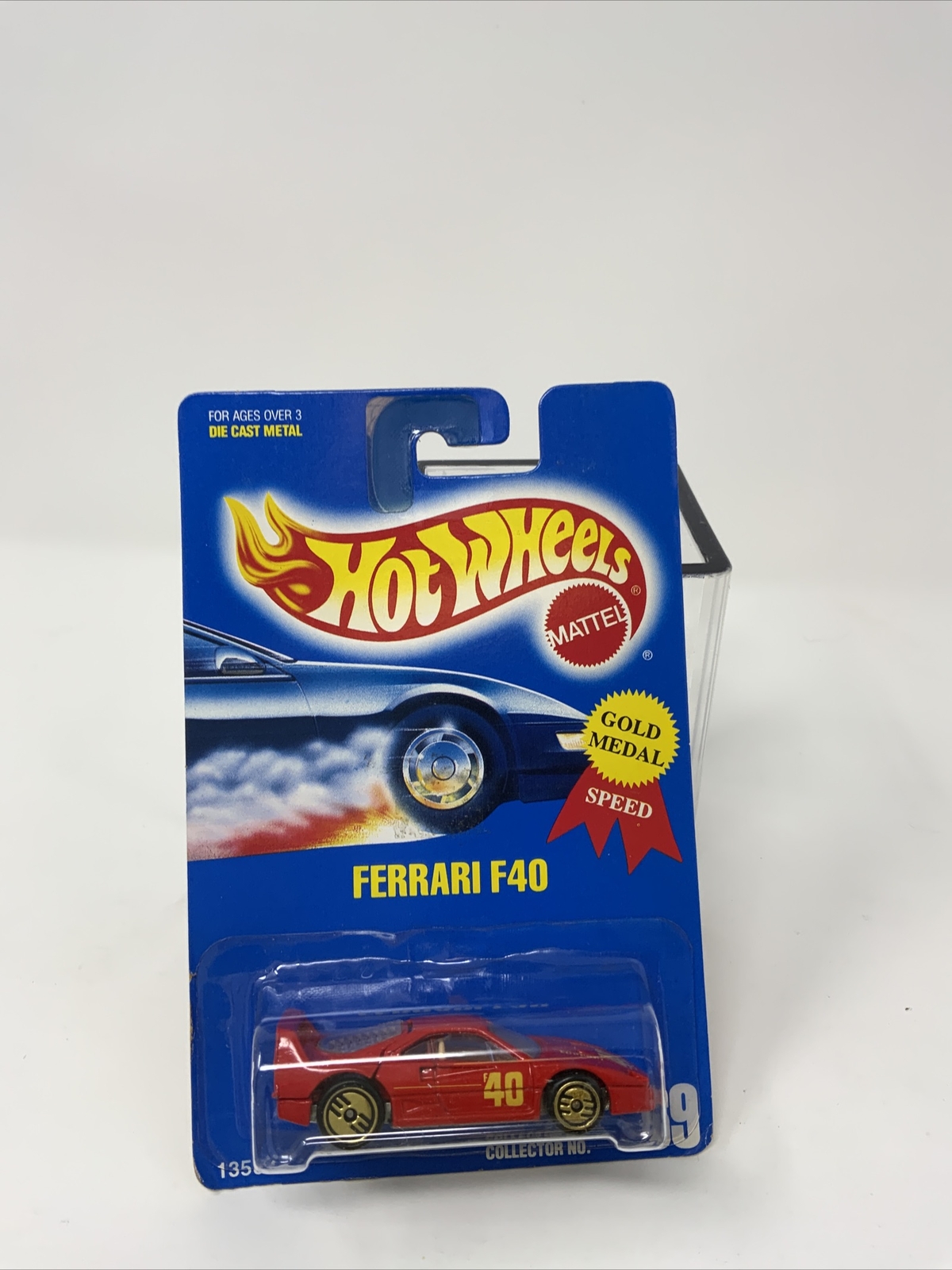 Hot Wheels Ferrari F40 Red Gold Ultra Hots Collector No 69 | eBay