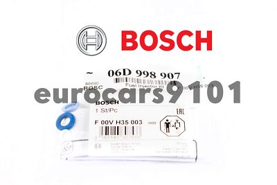 New! Volkswagen Jetta Bosch Fuel Injector Seal Kit F00V005003 06D998907 ...