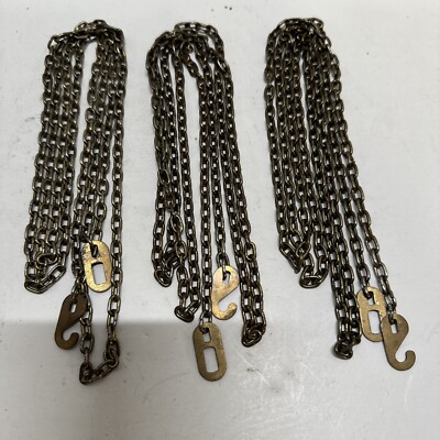 Trend Authentic Grandfather Clock Weight Chain Set Qty - 3 | eBay
