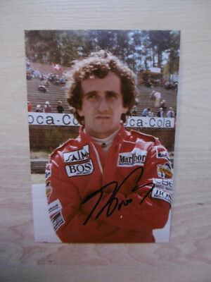 Alain Prost Autogramm signed 10x15 cm Bild | eBay