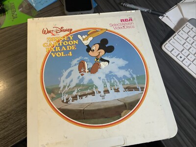 Walt Disney Cartoon Parade Vol. 4 On RCA SelectaVision CED DISC | eBay