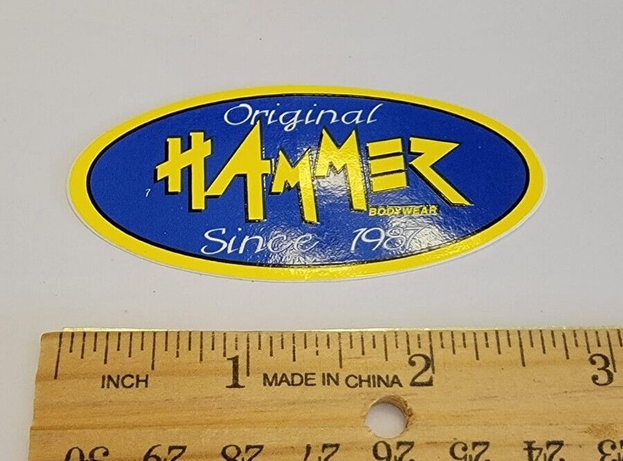 HAMMER OLD SCHOOL BMX STICKER | eBay