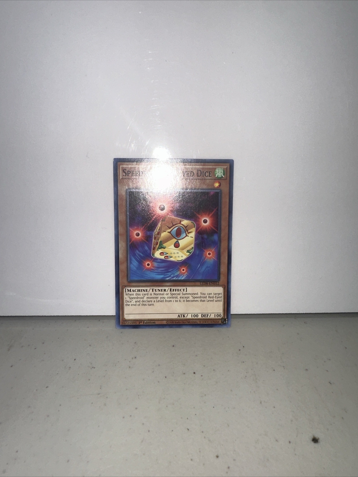 Yugioh! Speedroid Red-Eyed Dice - LED8-EN012 - Common - 1st Edition ...