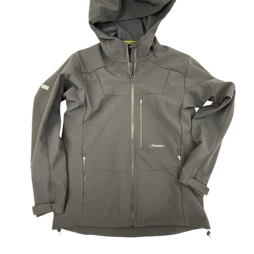 Truewerk S3 Solution Hoodie Work Jacket Women Large Black Waterproof Tactical | eBay