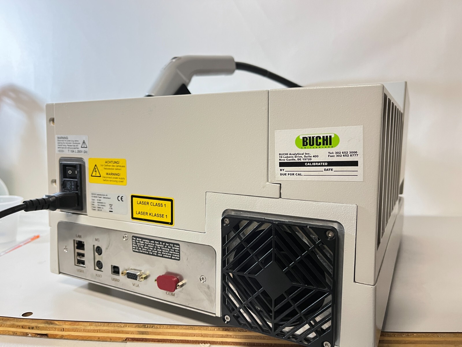 Buchi NIRFlex N-500 Fiber Optic Solids FT-NIR Spectrometer | eBay UK