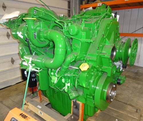 New, Old Stock Complete Engine - 13.5L fits John Deere 7480 7580 7780 ...