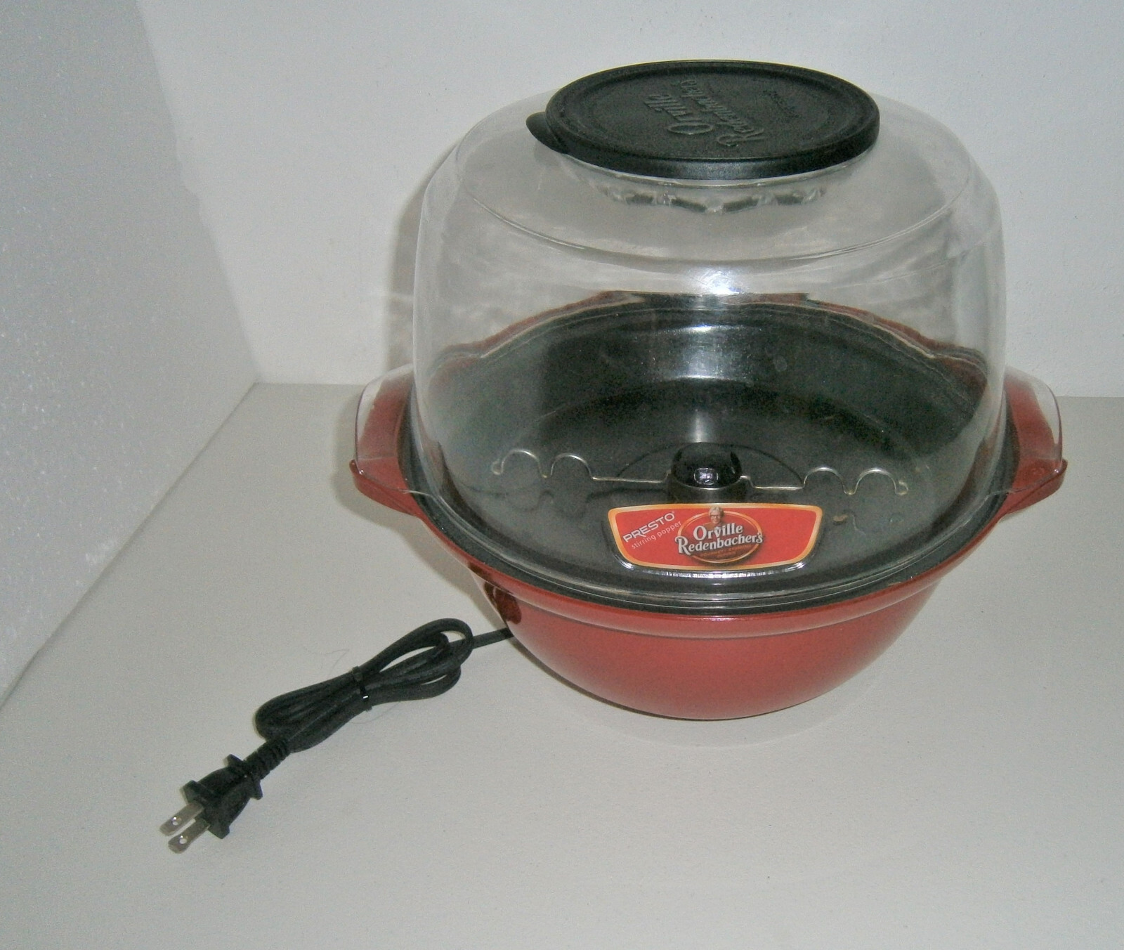 Orville Redenbachers Presto Stirring Popcorn Popper Red 6qt Excellent ...