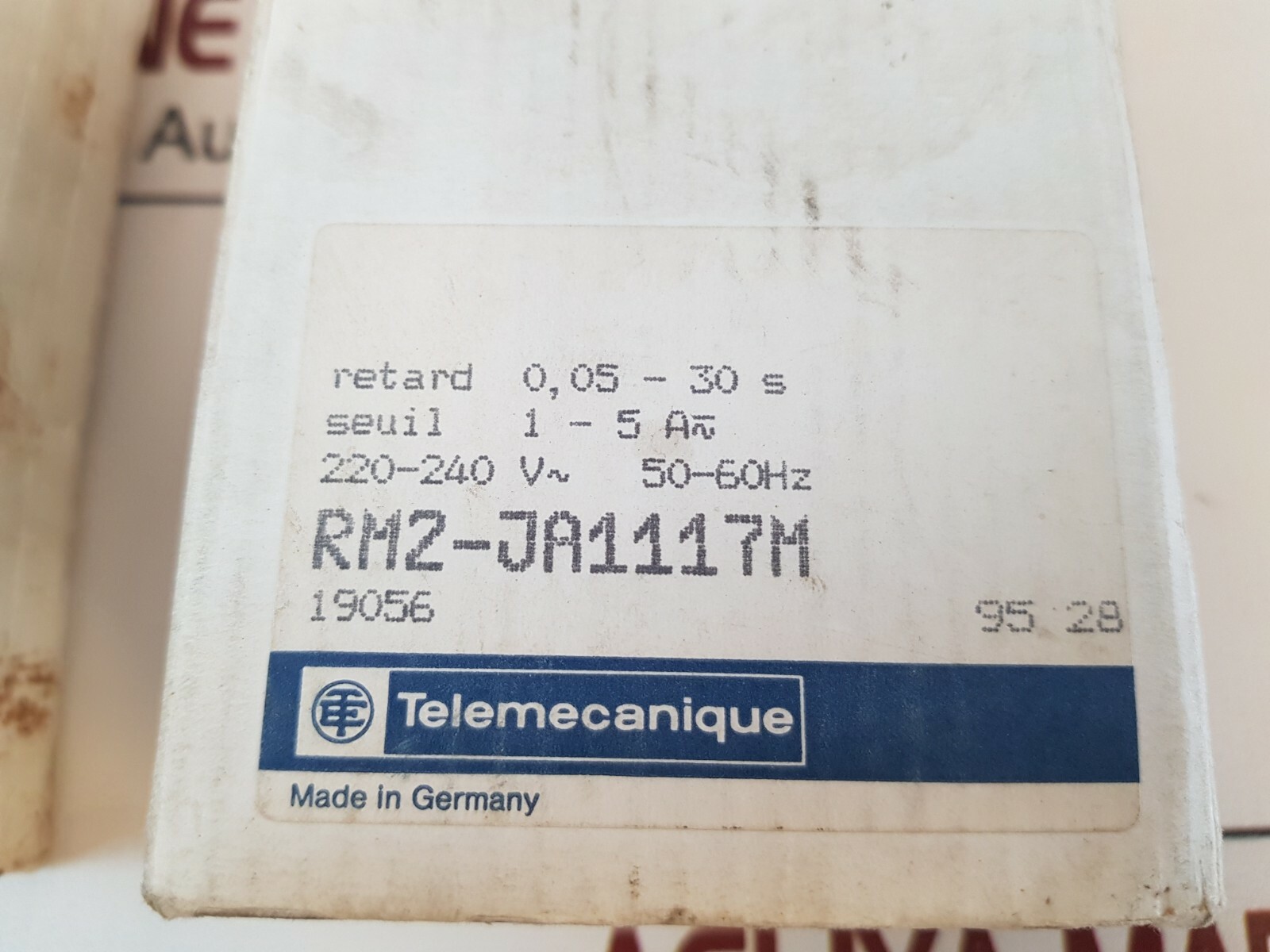 Telemecanique rm2-ja1117m control relay free shipping | eBay