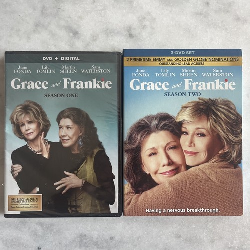 Grace and Frankie: Season One & Two (DVD, 2016) New, Jane Fonda, Lily ...