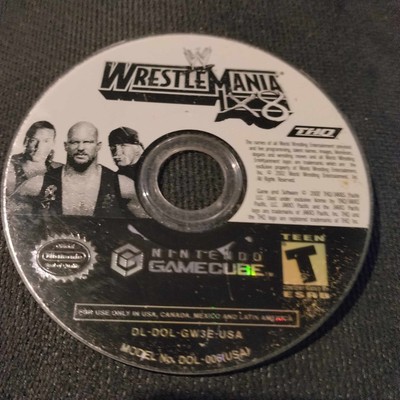 WWE WrestleMania X8 (Nintendo GameCube, 2004) Disc Only Not Tested ...