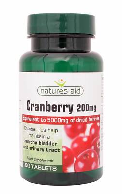 Cranberry 200mg (5000mg equiv) 90 Tabs-5 Pack | eBay UK