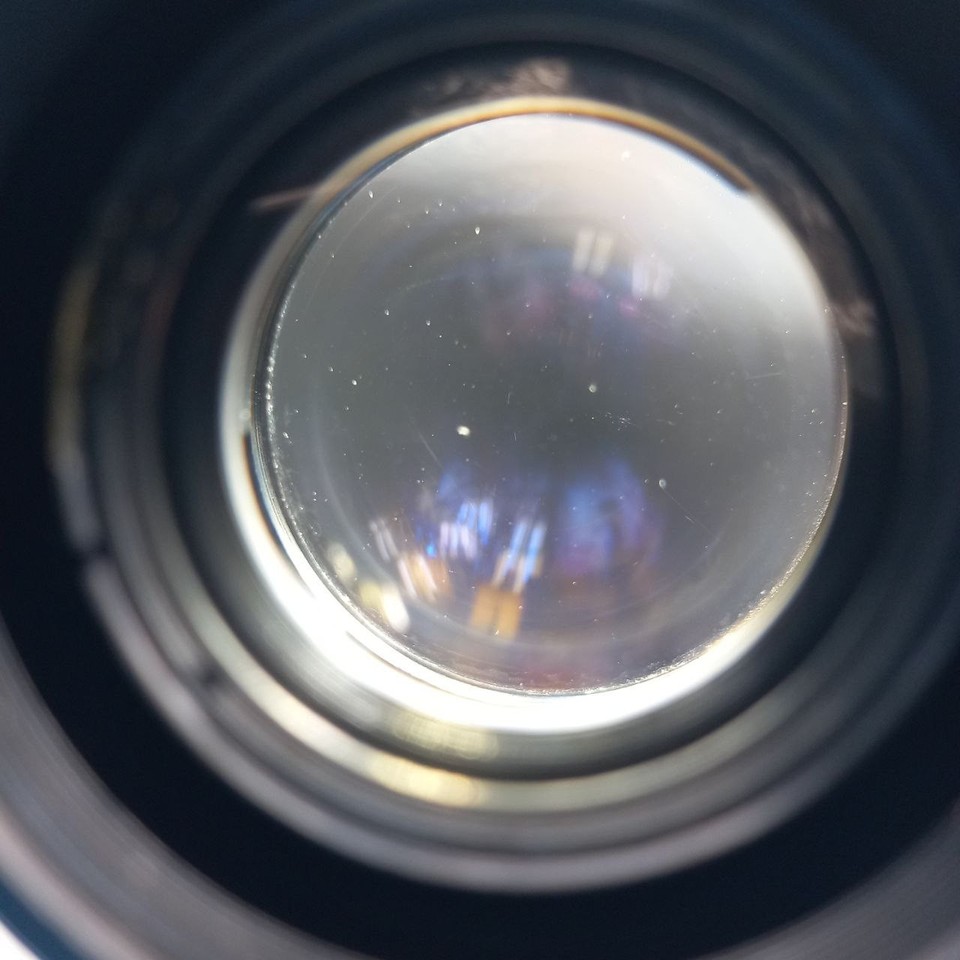 Vetro blu antico! Obiettivo sovietico attacco Helios 44-2 2/58 M42 URSS ...