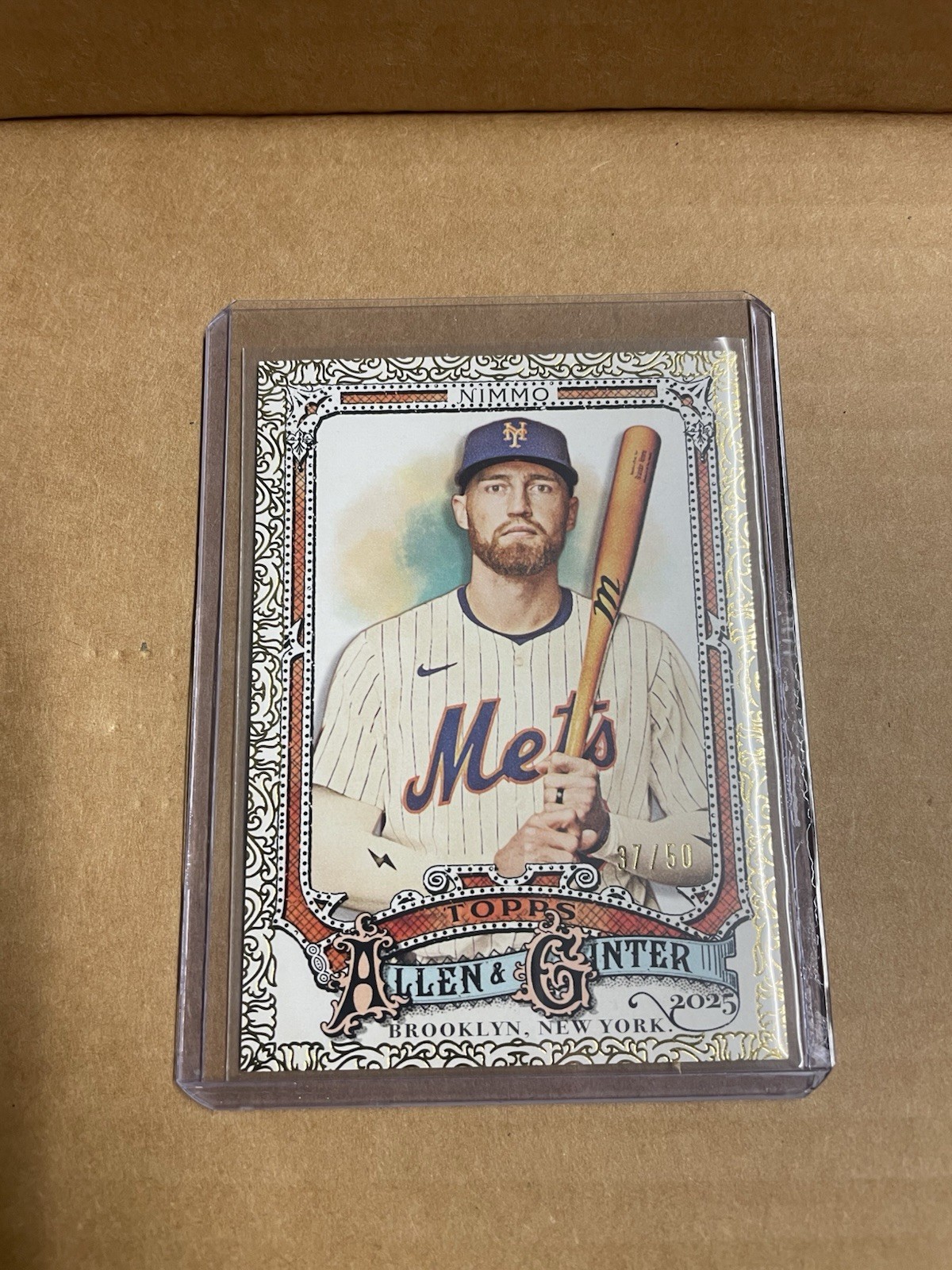 2025 TOPPS ALLEN & GINTER GOLD FILAGREE BRANDON NIMMO /50 | eBay
