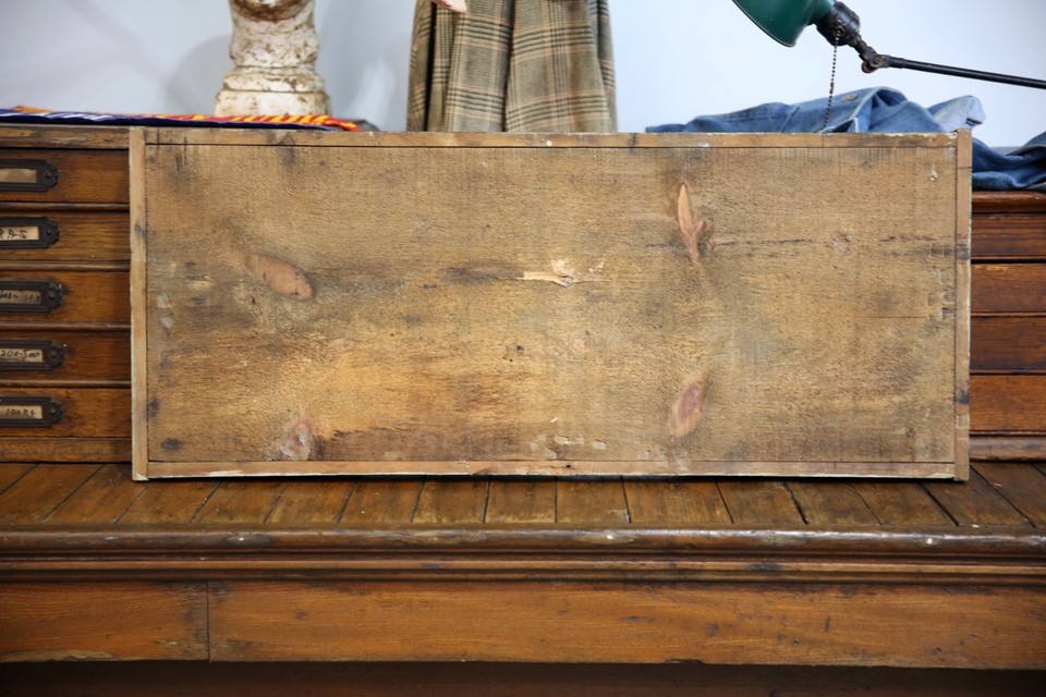 Original Antique Buffalo Scale Co Advertising Wood Painted Trade Sign ...