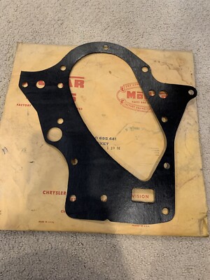 1937 -1959 TIMING CHAIN Case Cover Gasket Mopar Nos FOR 6 CYL.ENG.1937 ...