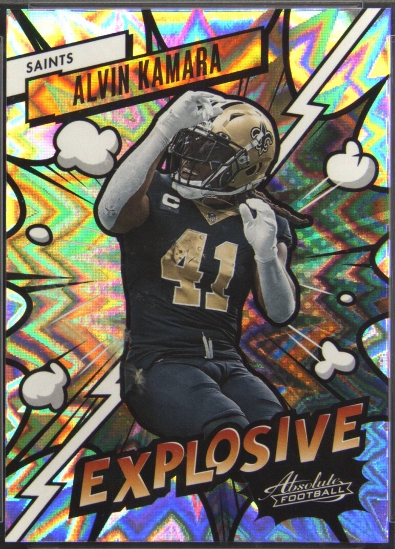 2023 Panini Absolute - Explosive Alvin Kamara #21 for sale online | eBay