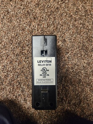 LEVITON RELAY-BFM Nonfunctional Relay Place Holder for GreenMax ...