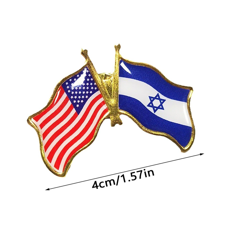 Wholesale Pack of 10 USA American Israel Friendship Flag Bike Hat Cap ...