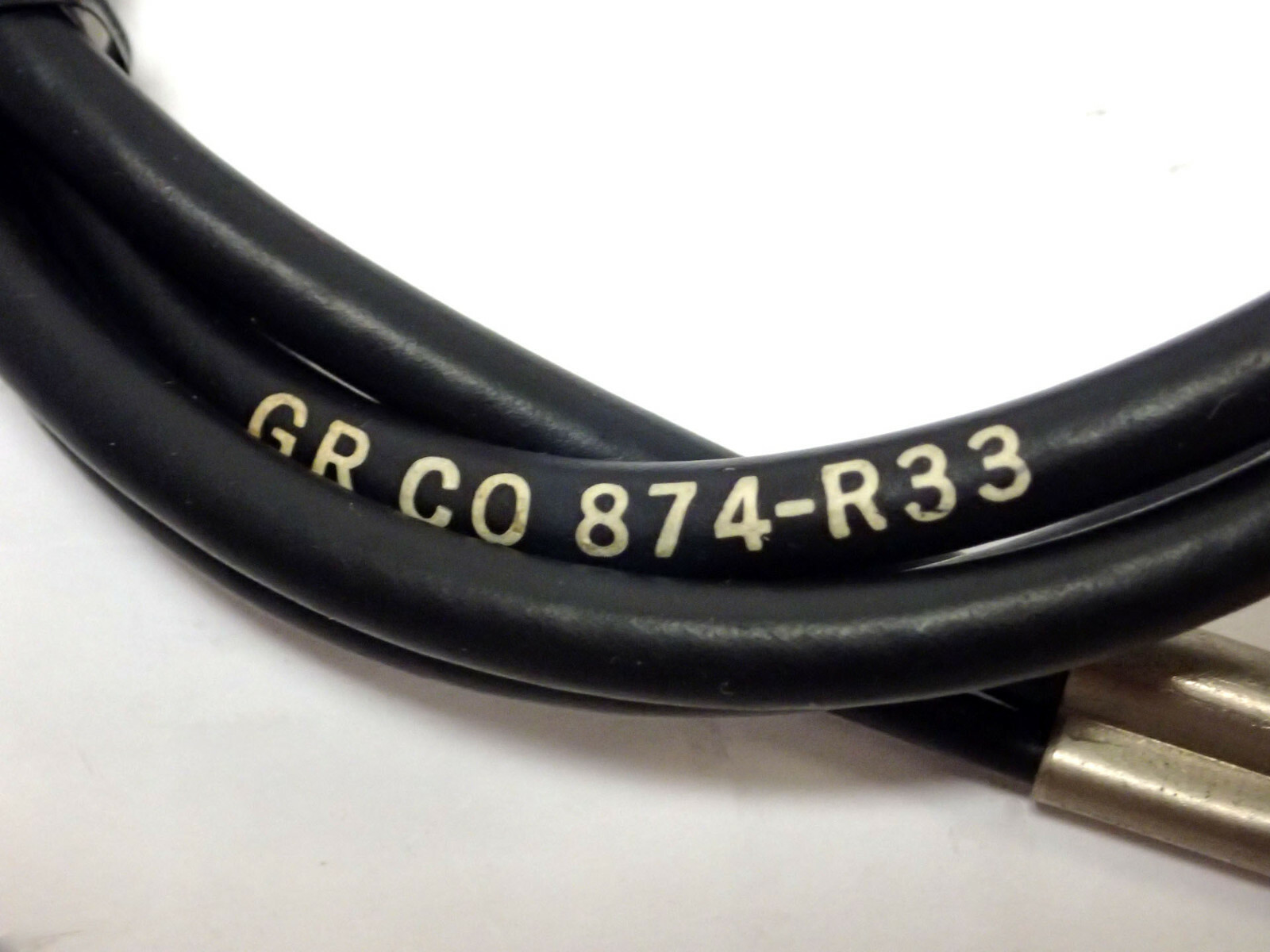 GENERAL RADIO 874-R33 CABLE ASSEMBLY GR874 CONNECTOR - BANANA PLUG 37 ...