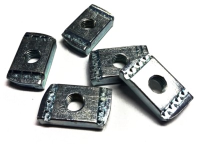 Plain Channel Nuts M6 M8 M10 or M12 You Choose Strut Uni Nut Zeb BZP ...