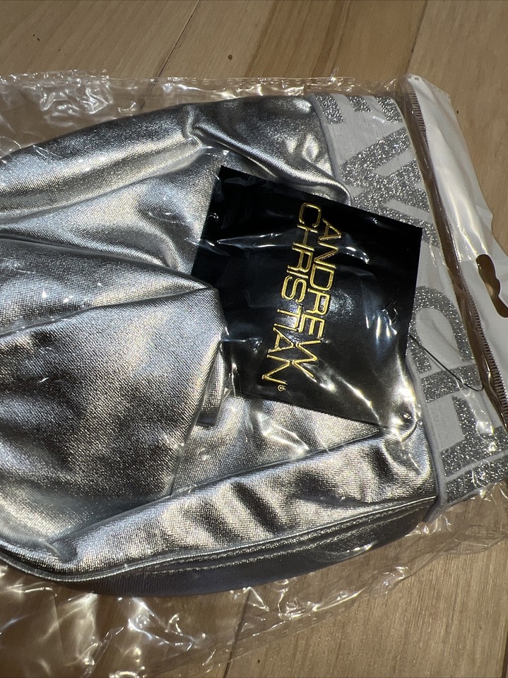 LAST MEDIUM -- JOCK METALLIC SILVER with glitter ANDREW CHRISTIAN | eBay