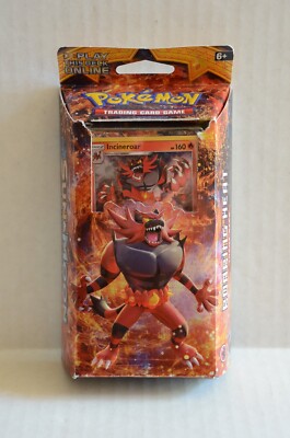 Pokemon Sun and Moon Roaring Heat Theme Deck Incineroar | eBay