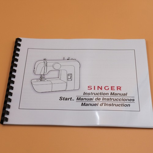 Singer Start 1304 Instruction Manual 72 Pages with clear Protective ...