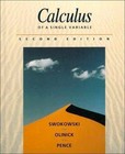 CALCULUS OF A SINGLE VARIABLE By Earl W. Swokowski & Michael Olinick ...