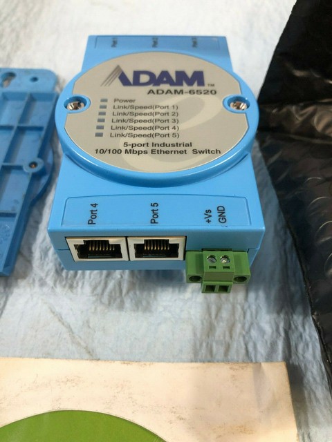 Adam 6520 Five Port Industrial Ethernet Switch for sale online | eBay