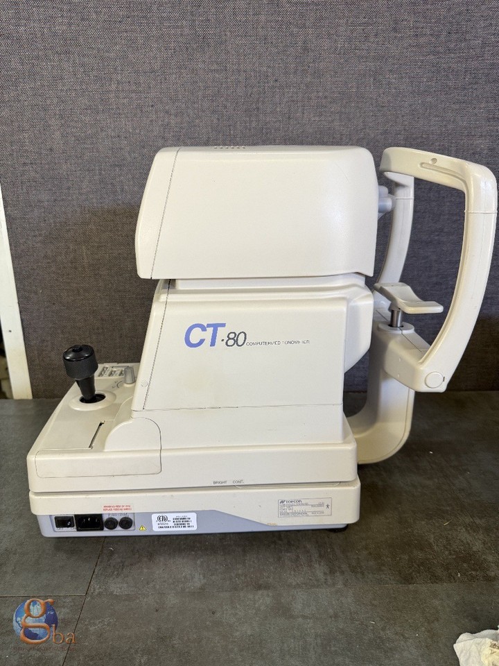 Topcon CT-80 Computerized Auto NCT Non-Contact Tonometer | eBay
