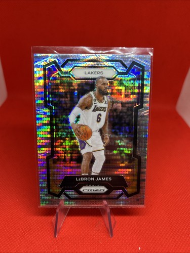 2023-24 Panini Prizm Pulsar Prizm LeBron James #63 Lakers | eBay