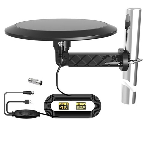 RV TV Antenna Roof Mounted for Camper RV Truck Boat, Outdoor Digital ...