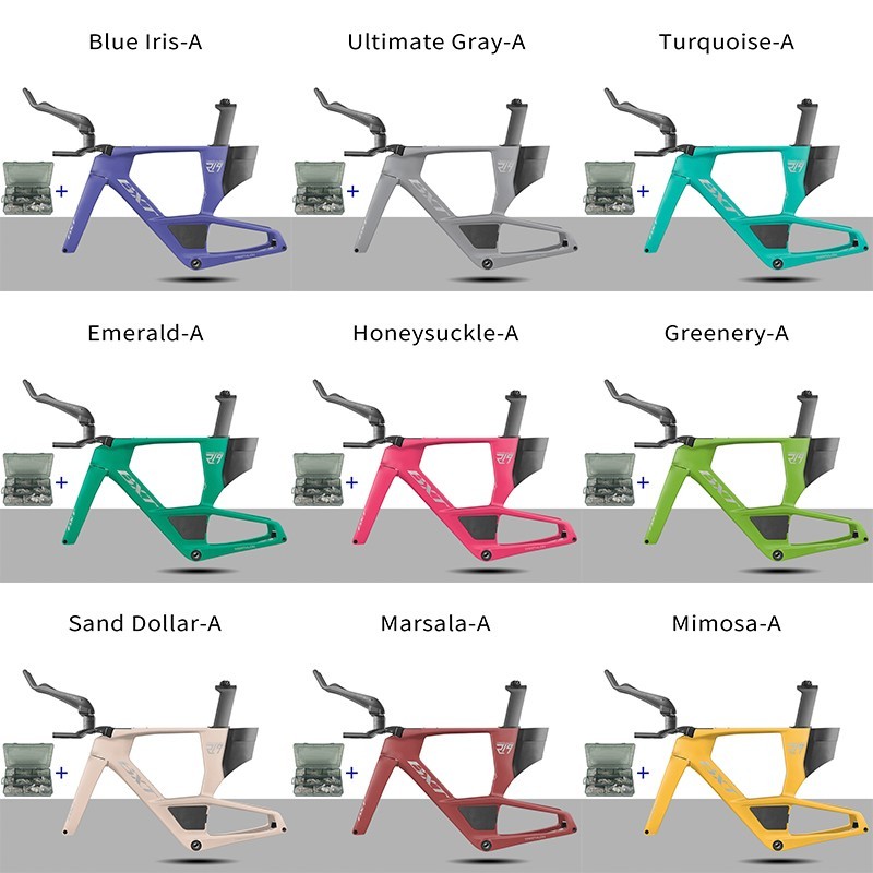 BXT Carbon Triathlon Bike Frameset Disc Brake Tim Trial TT Road Bike ...