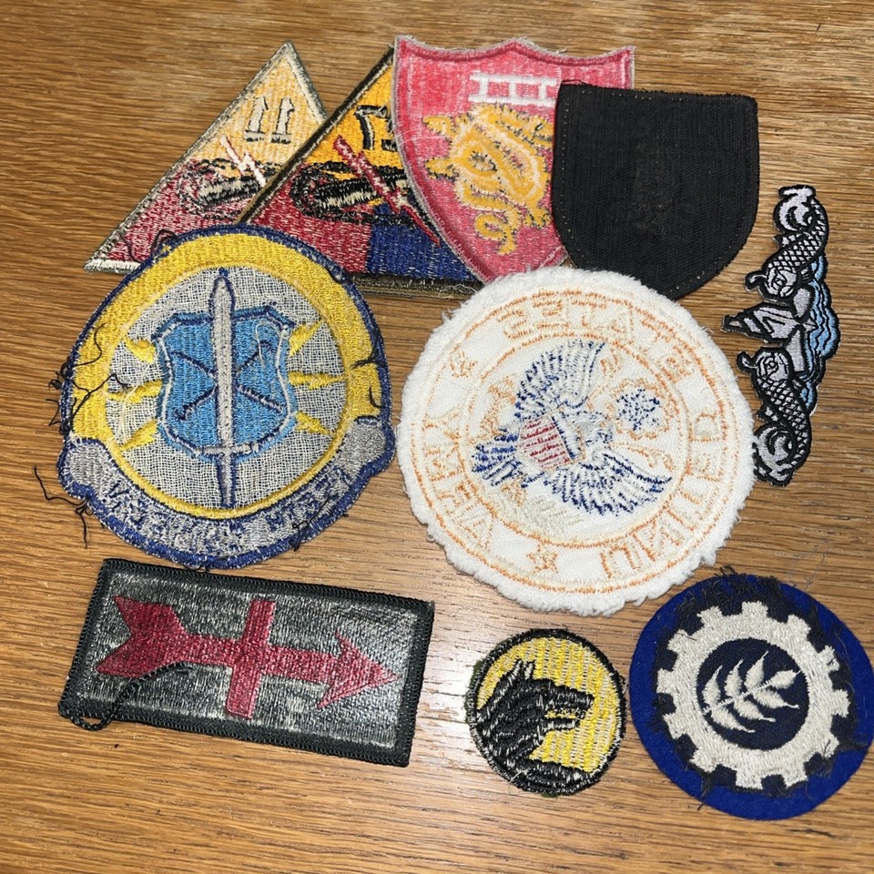 10 WW2 To Present Patches Fr Collection Lot P | eBay