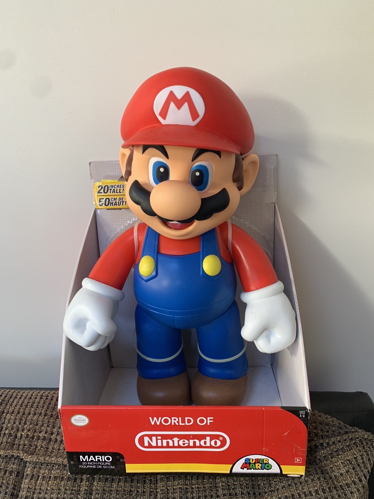 JAKKS Pacific Fire Mario Big Figure Wave 2 Action Figure (JPA78254 ...