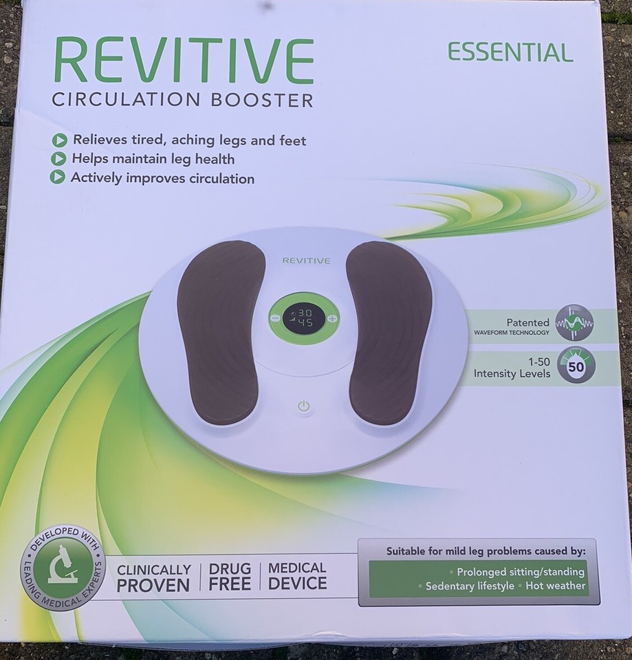 revitive essential foot circulation booster machine | eBay