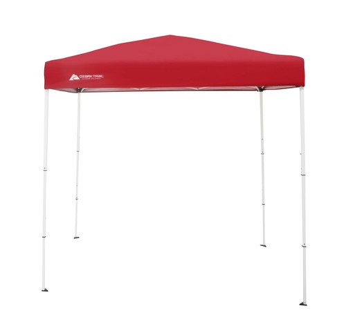 4' x 6' Instant Straight Leg Pop-up Canopy,Outdoor Shading Shelter ...