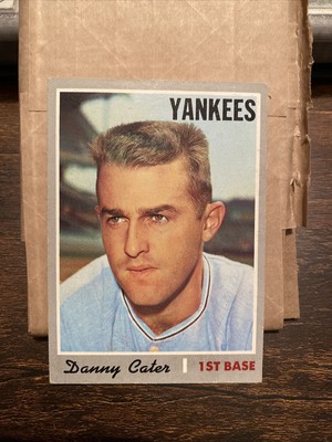 1970 Topps Danny Cater New York Yankees #437 | eBay