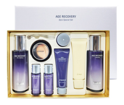 OHUI Age Recovery Special 3pcs Special Set Limited Skincare Anti-aging ...