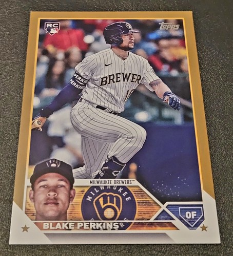 Blake Perkins - 2023 Topps Gold Rookie /2023 #US242 | eBay