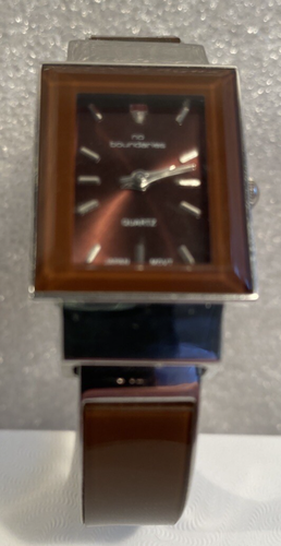 No Boundaries Women's 13084 Quartz Watch - Stainless Steel - Japan NEW ...