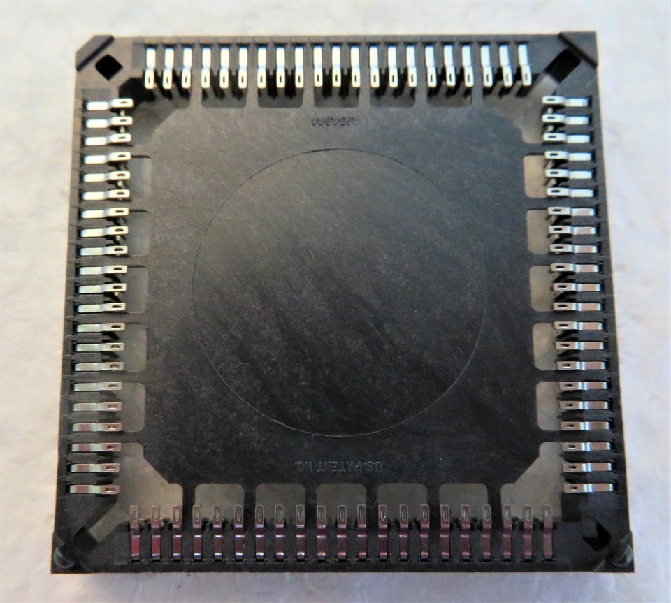 PLCC-084-T-A SAMTEC IC SOCKET PLCC84, 84 Contact(s), Surface Mount 2-PC ...