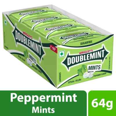 WRIGLEY'S DOUBLEMINT Mint Gum LOGENGES Bulk Pack, 1 bOX (20 Sticks ...