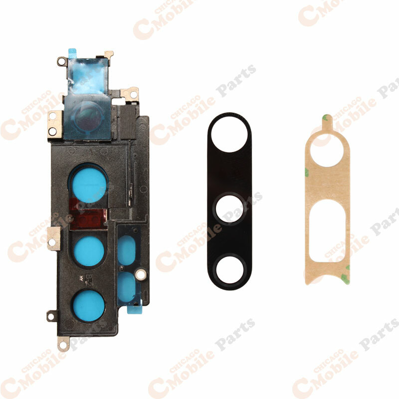 Xiaomi Mi Note 10 Back Rear Camera Glass Cover Lens w/ Bezel ...