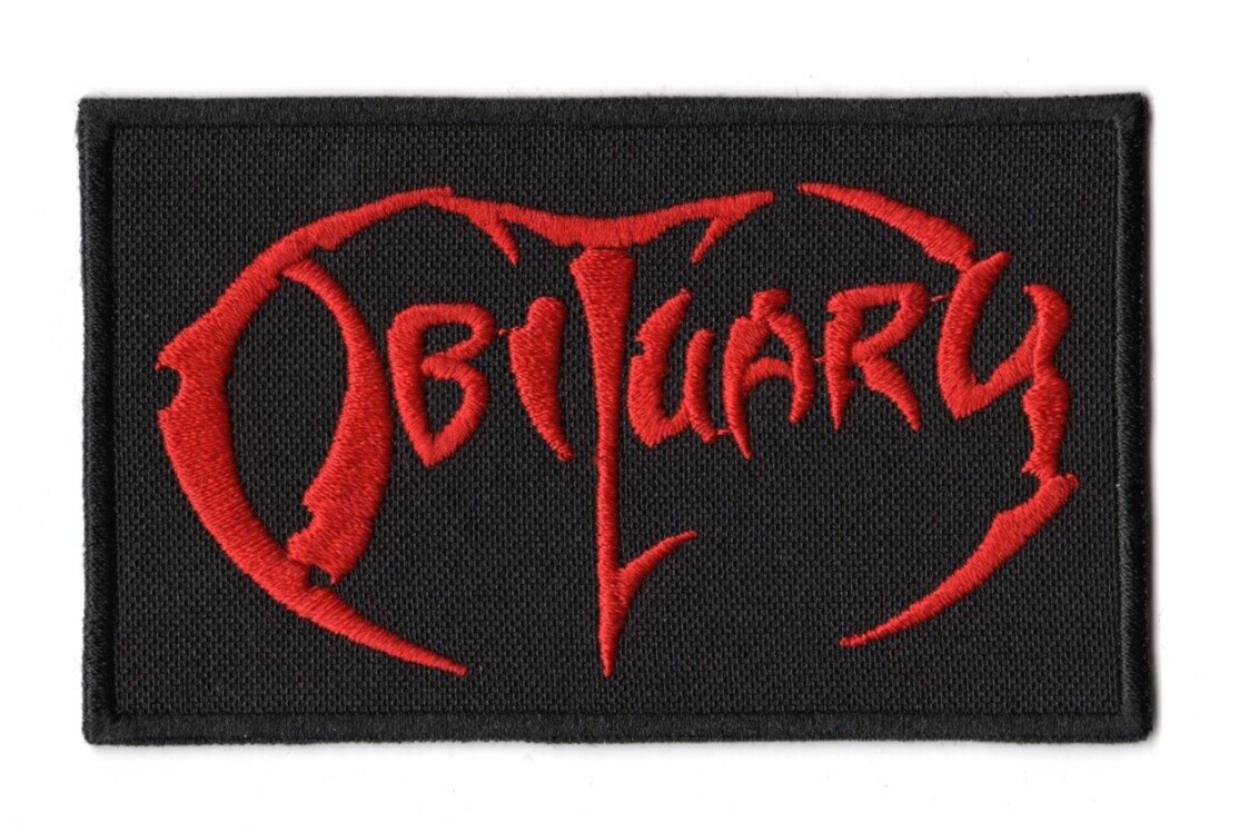 Obituary Logo Png Obituary Skulls Back Patch | Executioner Blood