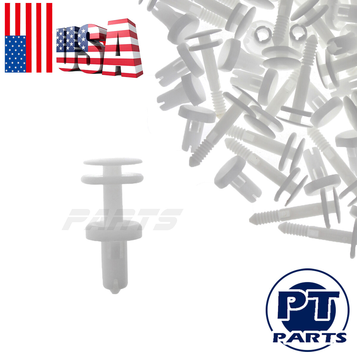 For Chevy GMC C1500 C2500 C3500 Suburban 50pcs Door Trim Panel Retainer ...