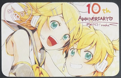 Vocaloid Rin & Len Kagamine Anime Doujin Trading Card v3 | eBay