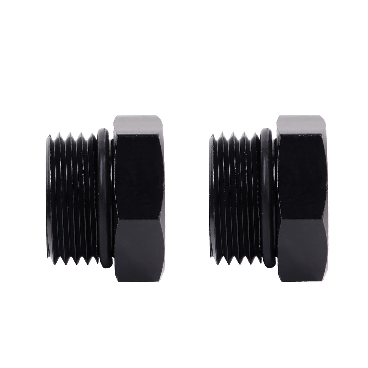 6AN Plug Seal Nut Block Off Cap Aluminum Fuel Fitting Adapter Hex Plugs ...